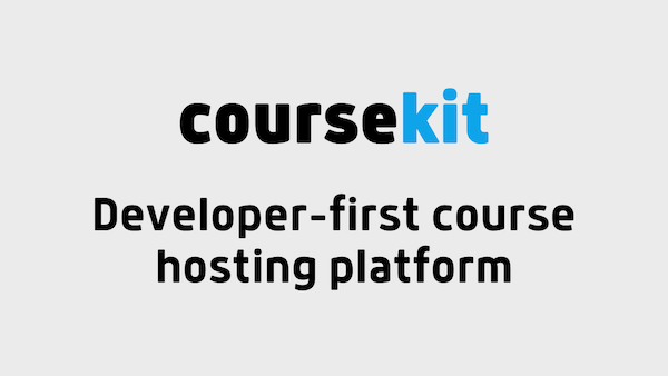 Quick start guide | CourseKit